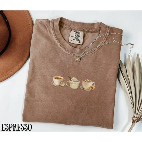 Fall Coffee Shirt, Cozy Season Shirt, Thanksgiving Shirt, Spooky Season ...