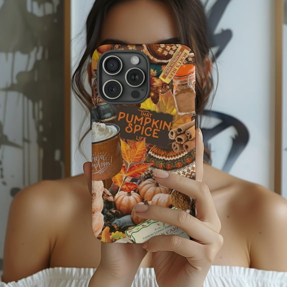 Fall Collage Phone Case Pumpkin Spice Autumn iPhone 17 16 15 14 13 12 ...