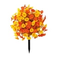 Fall Color Schemes Artificial Flowers Garden Decor Houseplants Home ...