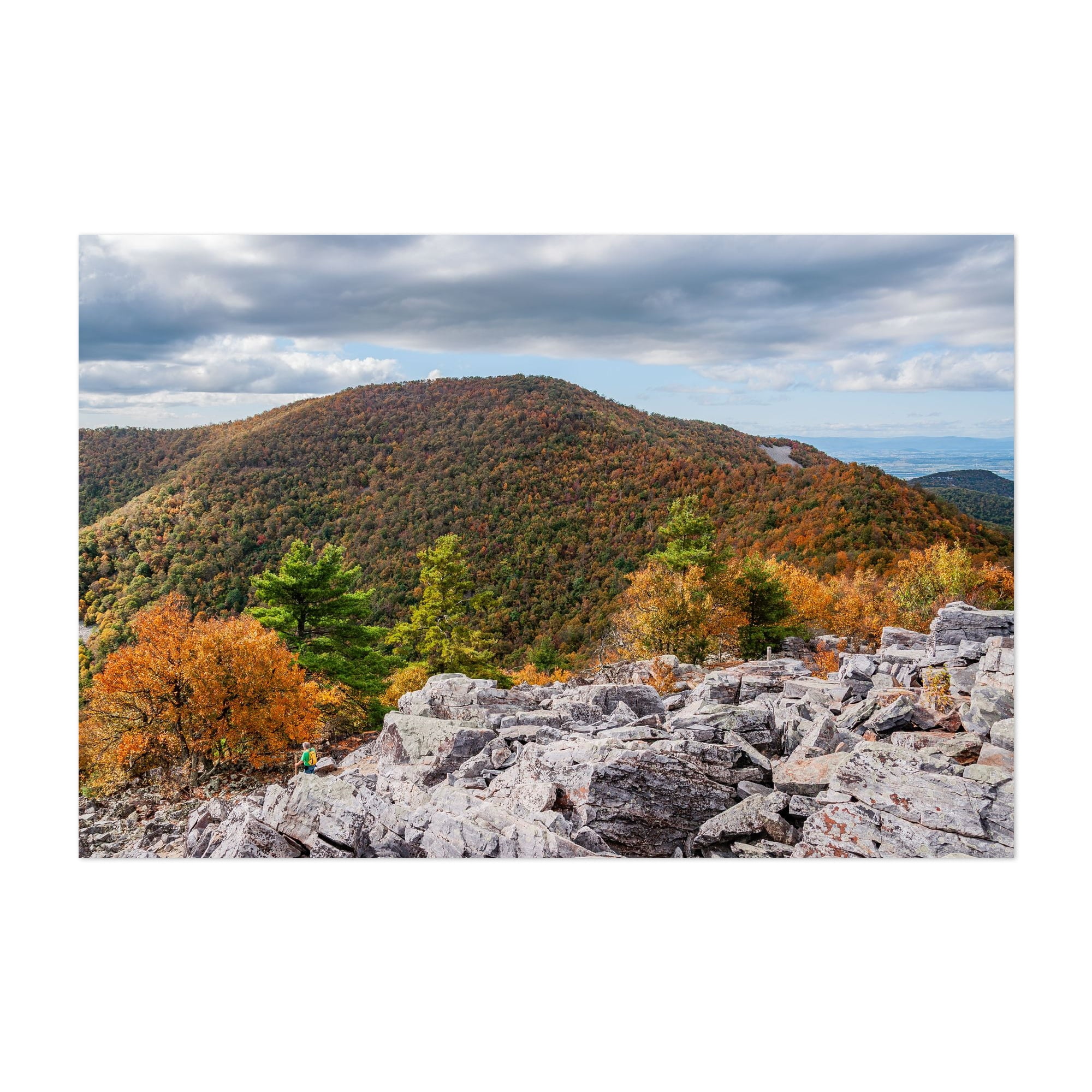 Fall Colors from a Rocky Summit in Virginia - Virginia Photography ...