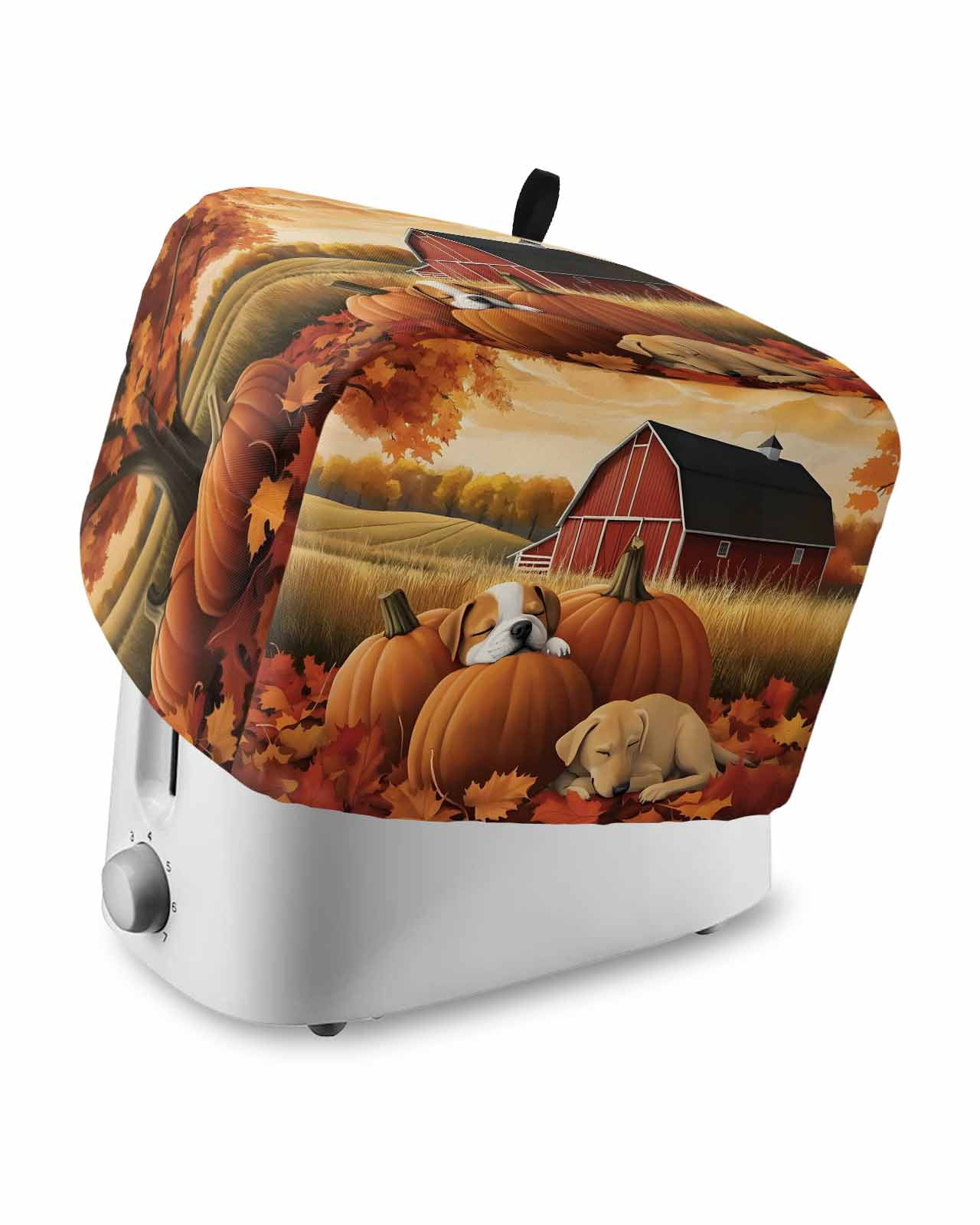 Fall Country Toaster Cover 4 Slice, Large Kitchen Appliance Covers ...