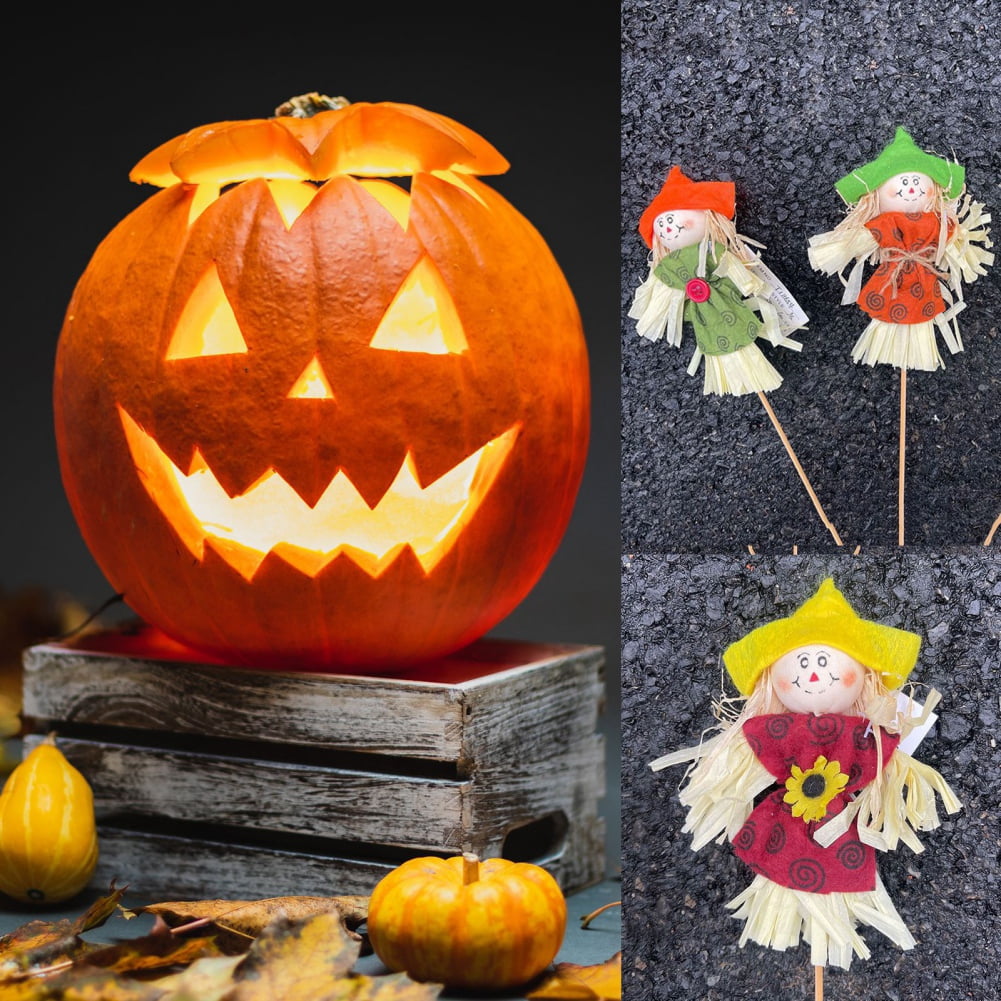 Fall Craft Kits Scarecrow Crafts Paperboard DIY Ornaments for Kids ...