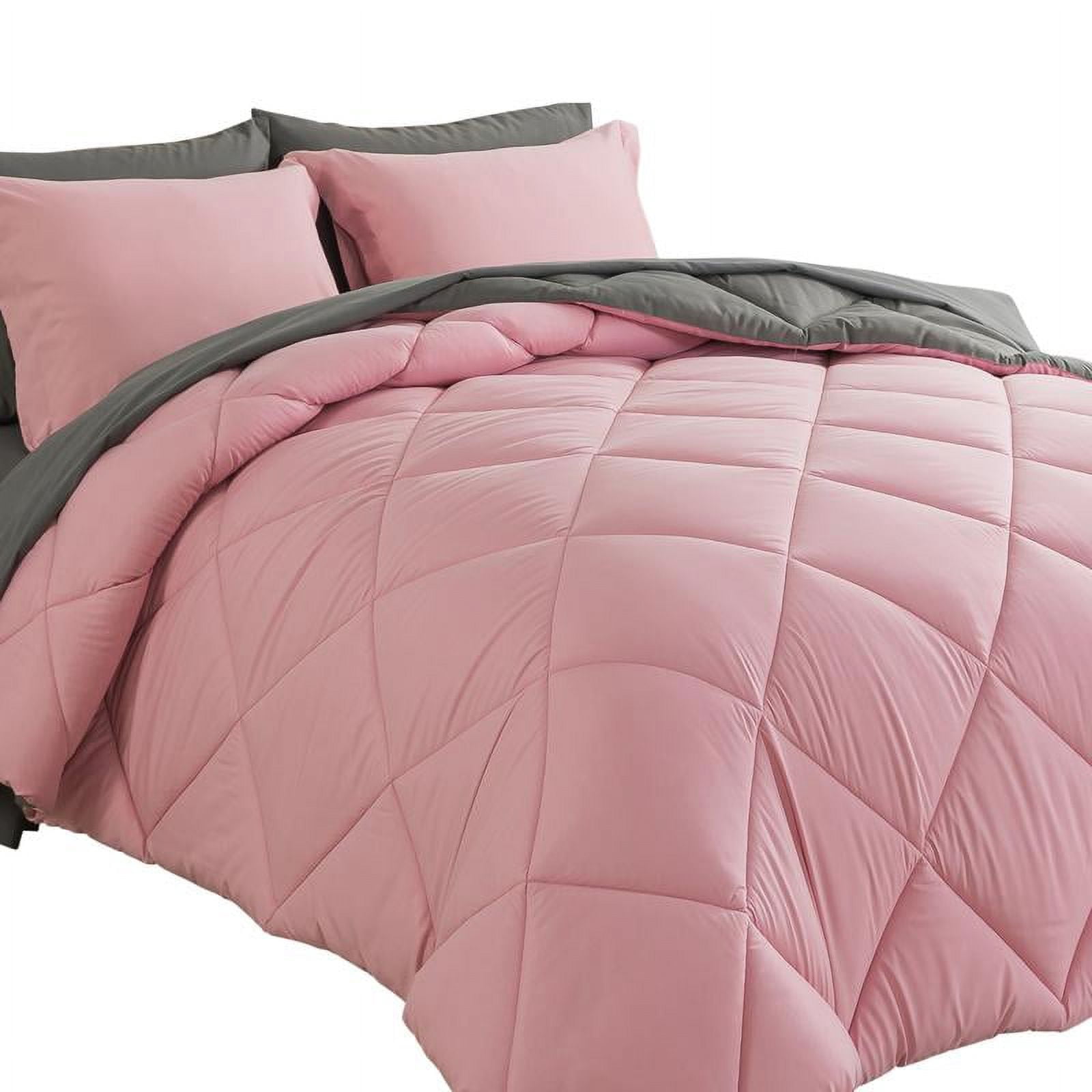 【Fall Deals for You】Cosybay 7PC Reversible Comforter Set-comforter,flat ...