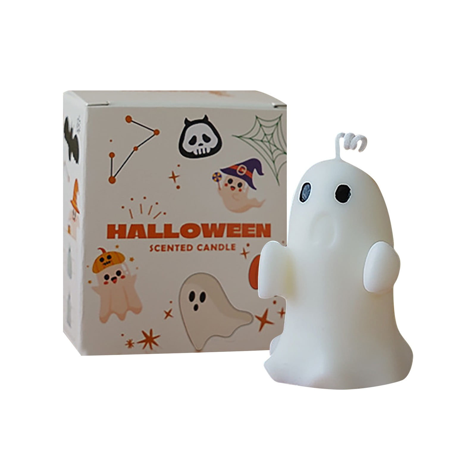 Fall Decor,Fall Decorations for Home,Halloween Candle Ghost ...