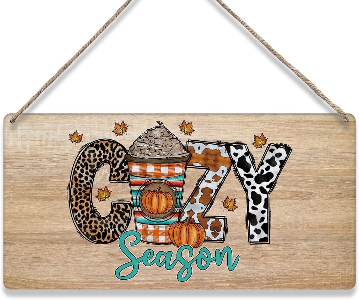 Fall Decor, Fall Decorations for Home Office Door Decor Signs, Funny ...