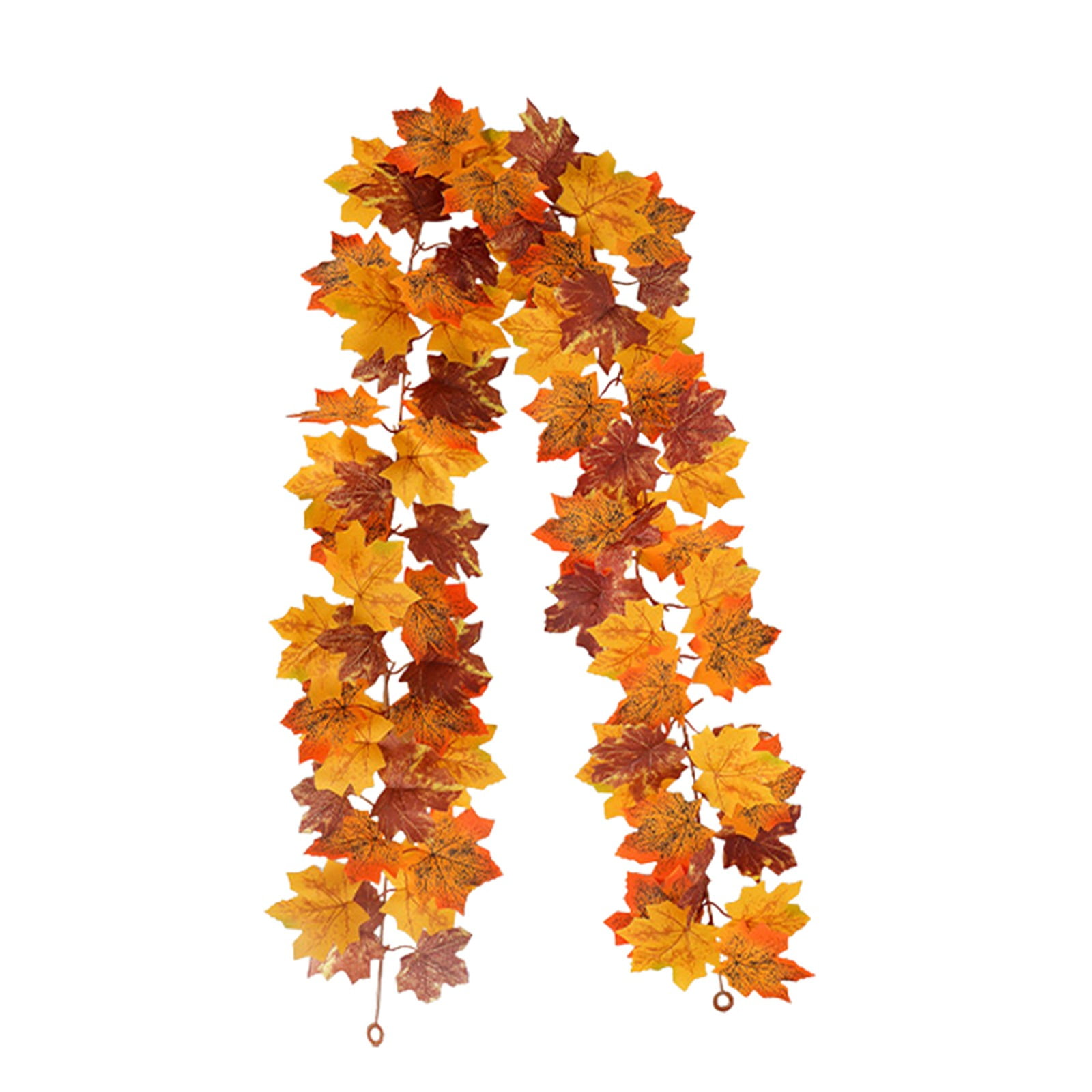 Fall Decor - Fall Garland - 11.5FT Fall Maple Leaves Garland with ...