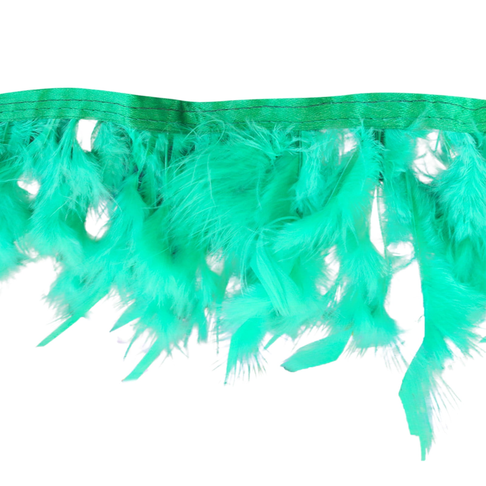 Fall Decor, Home Decor - Dienrx 100Cm Turkey Feather Fringe Trim, 10 ...