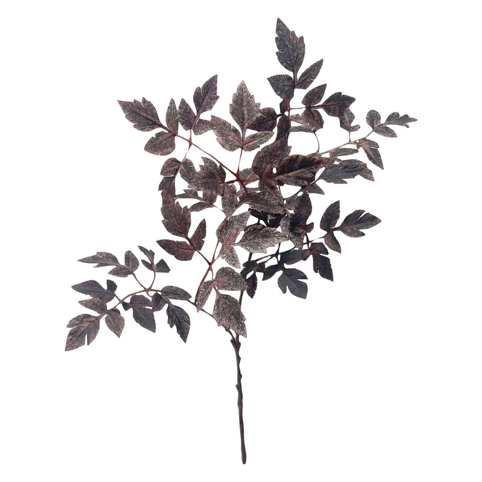 Fall Decorations - Artificial Cimicifuga Leaf Spray, Faux Fall Branch ...