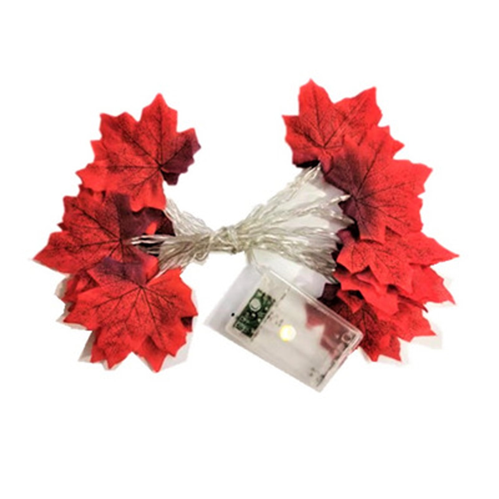 Fall Decorations for Home Maple Leaf Lights Multicolored,10 Ft & 20 LED ...