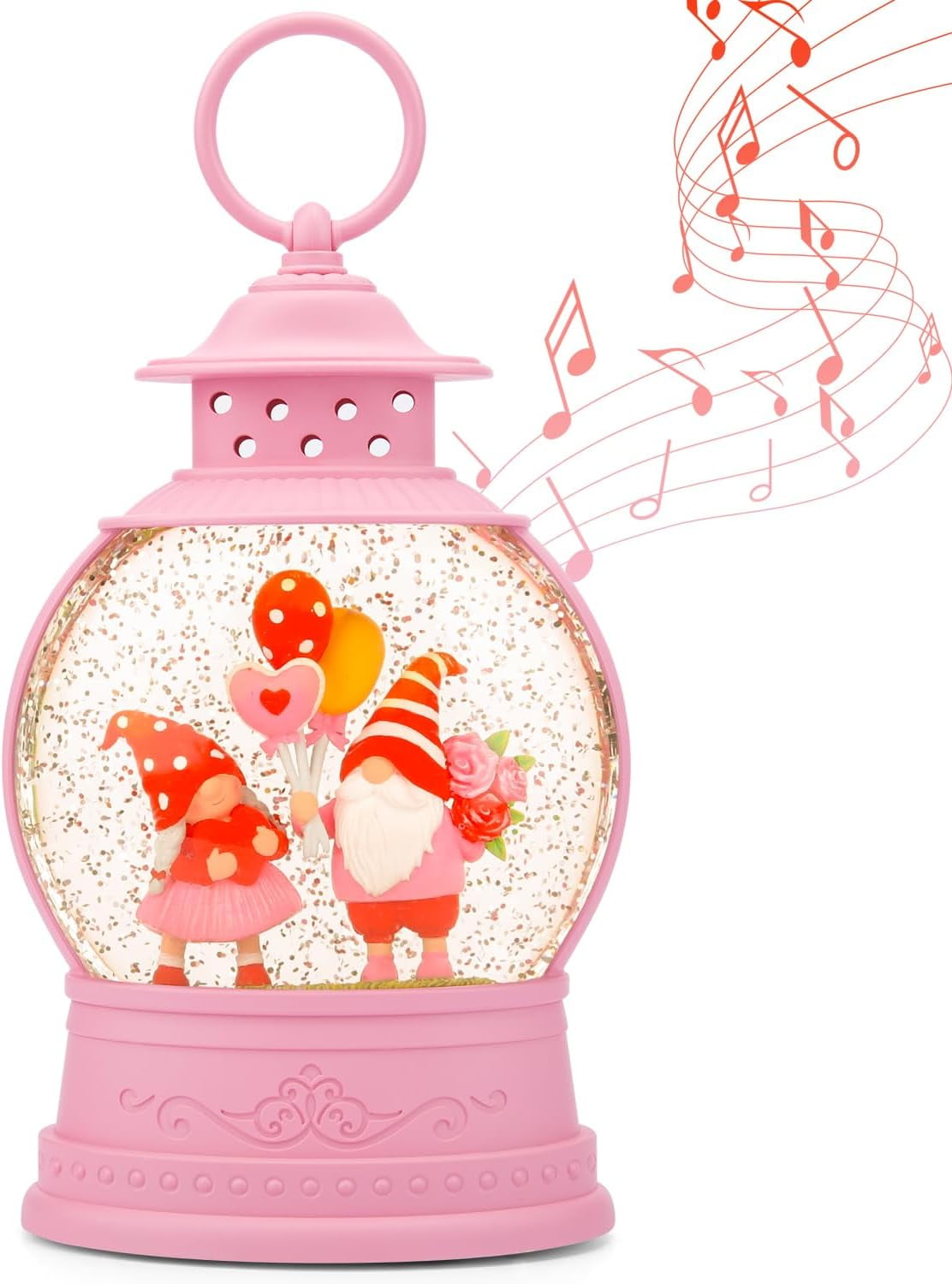 Fall Decorations Snow Globe, Gnomes Light Up Snow Globe Fall ...