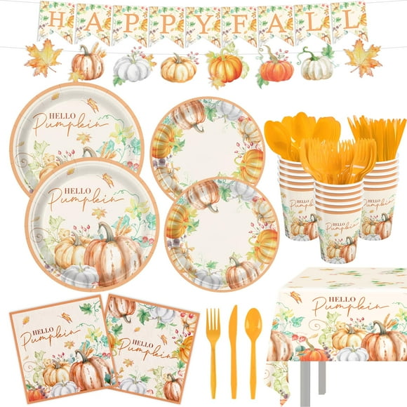 Thanksgiving Disposable Dinnerware