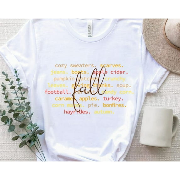 Fall Definition Shirt, Fall Cozy Tshirts, Fall Words Shirt, Fall Tees ...