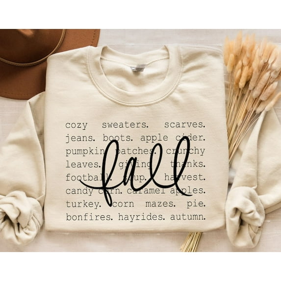 Fall Definition Sweatshirt, Fall - Cozy Sweaters, Scarves Etc, Fall ...