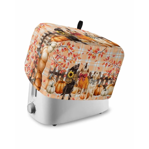 Fall Dogs Toaster Cover 2 Slice, Small Kitchen Appliance Covers ...