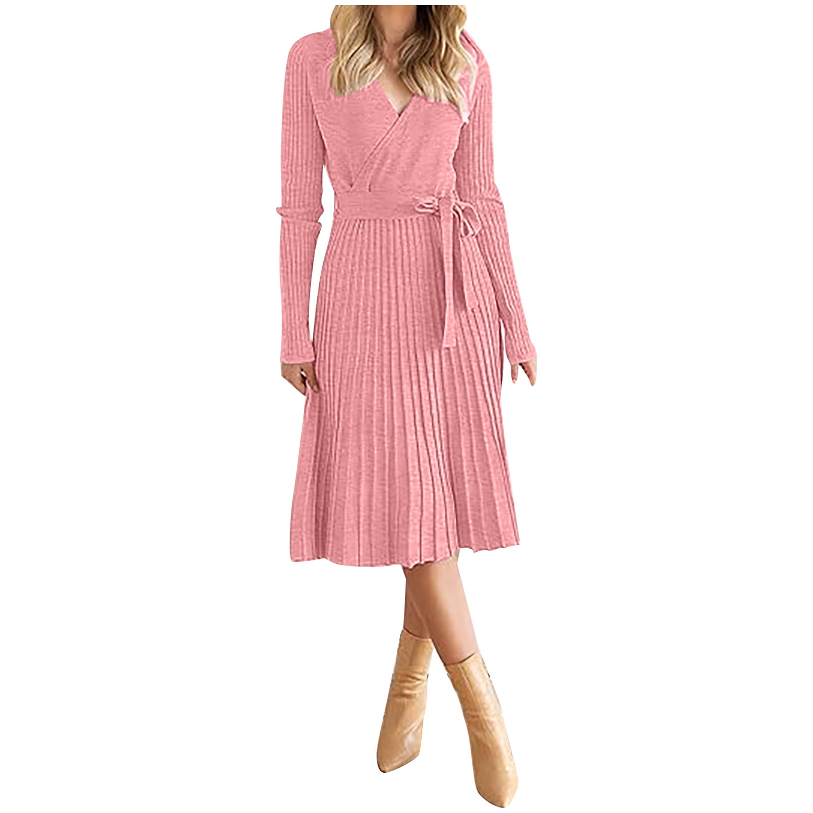 Fall Dresses for Women 2024 Fall Winter 2024 New Sexy Slim Long Sleeve ...