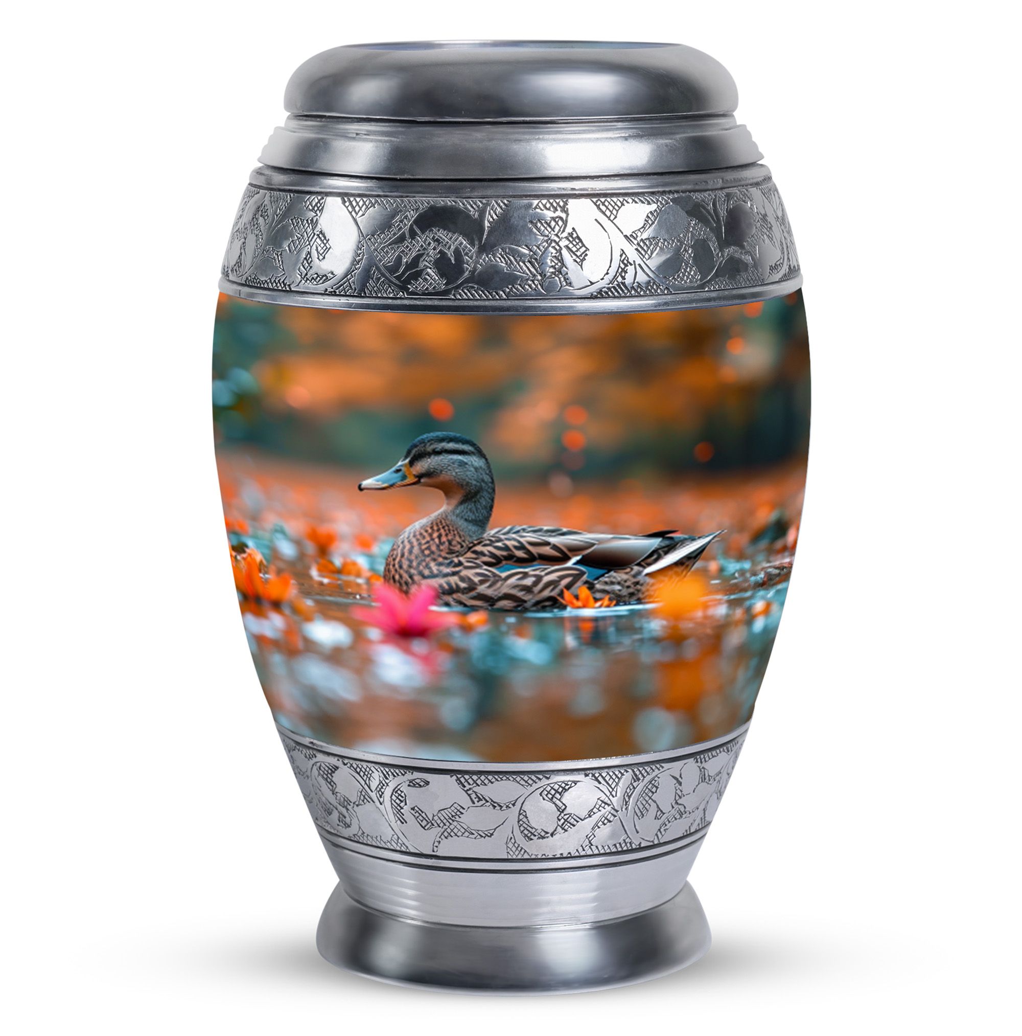 Fall Duck Cremation Urns For Adult Ashes Women, Ashes Urn, Ashes ...