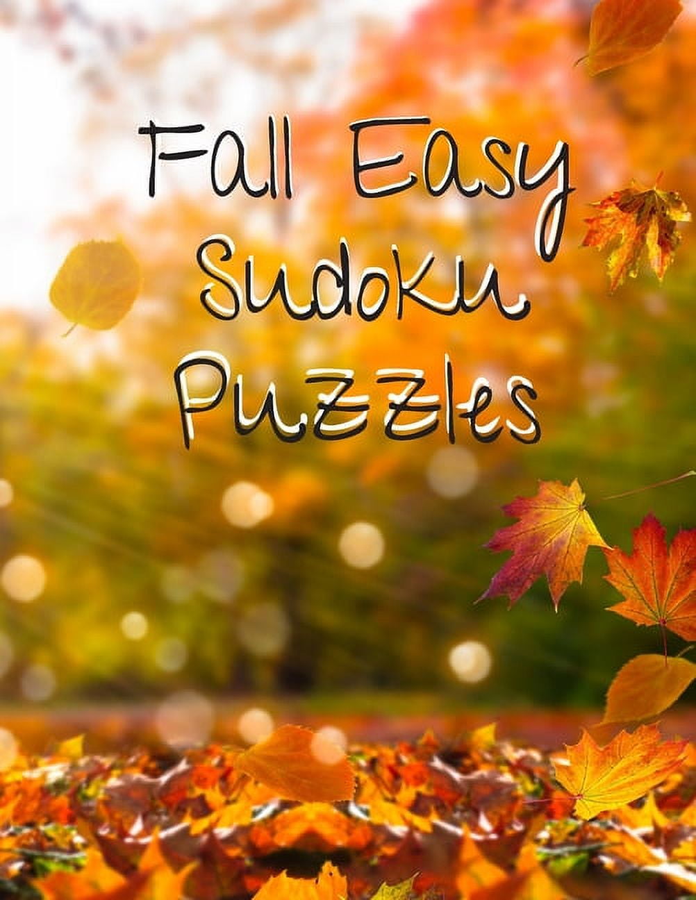 Fall Themed Sudoku Puzzles