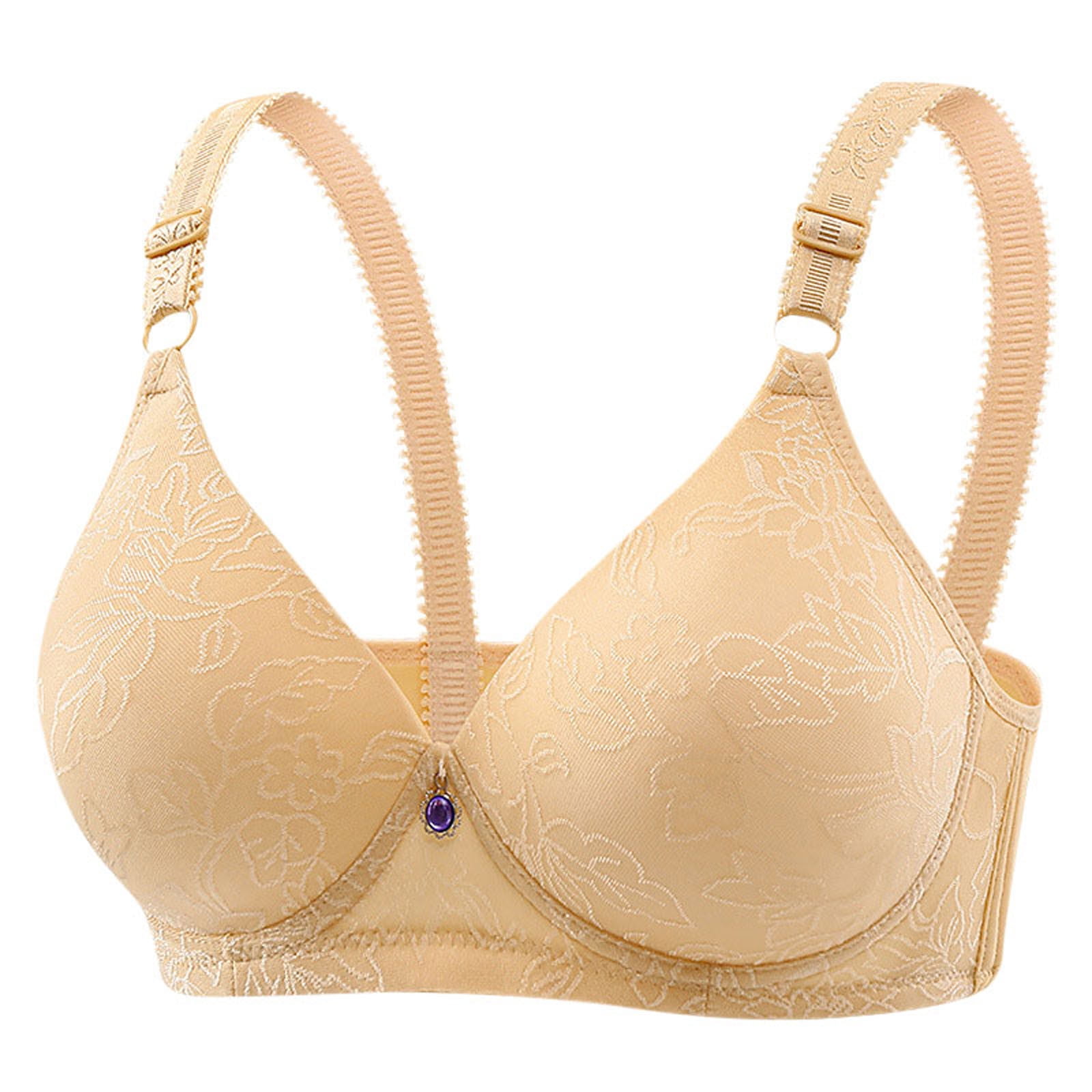 Under $5 Women Plus Size Bra Sawvnm Woman Color Comfortable Hollow Out ...