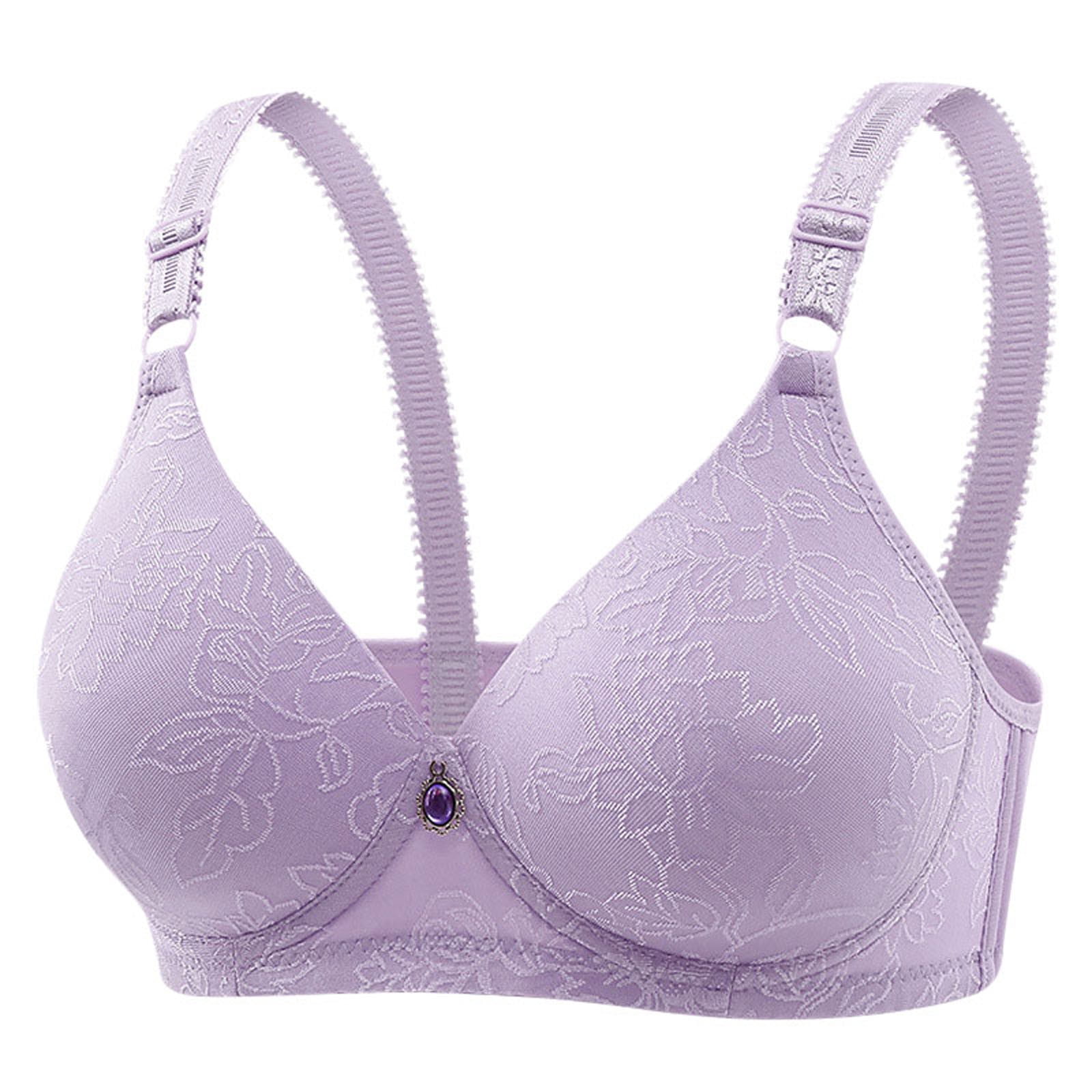 Under $5 Women Plus Size Bra Sawvnm Woman Color Comfortable Hollow Out ...