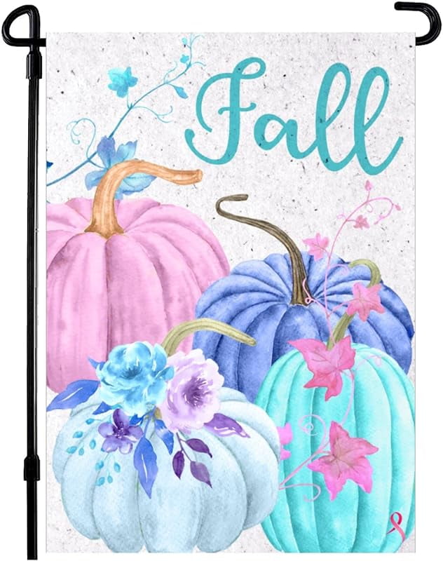 Fall Flags for Yard - Premium Design with Harvest Dog, Fall Pumpkins ...