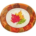Fall Flair Oval Plates, 8-Pack - Walmart.com