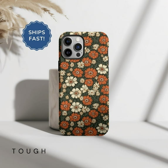 Fall Flower MagSafe Phone Case with a beautiful Autumn Floral Design ...
