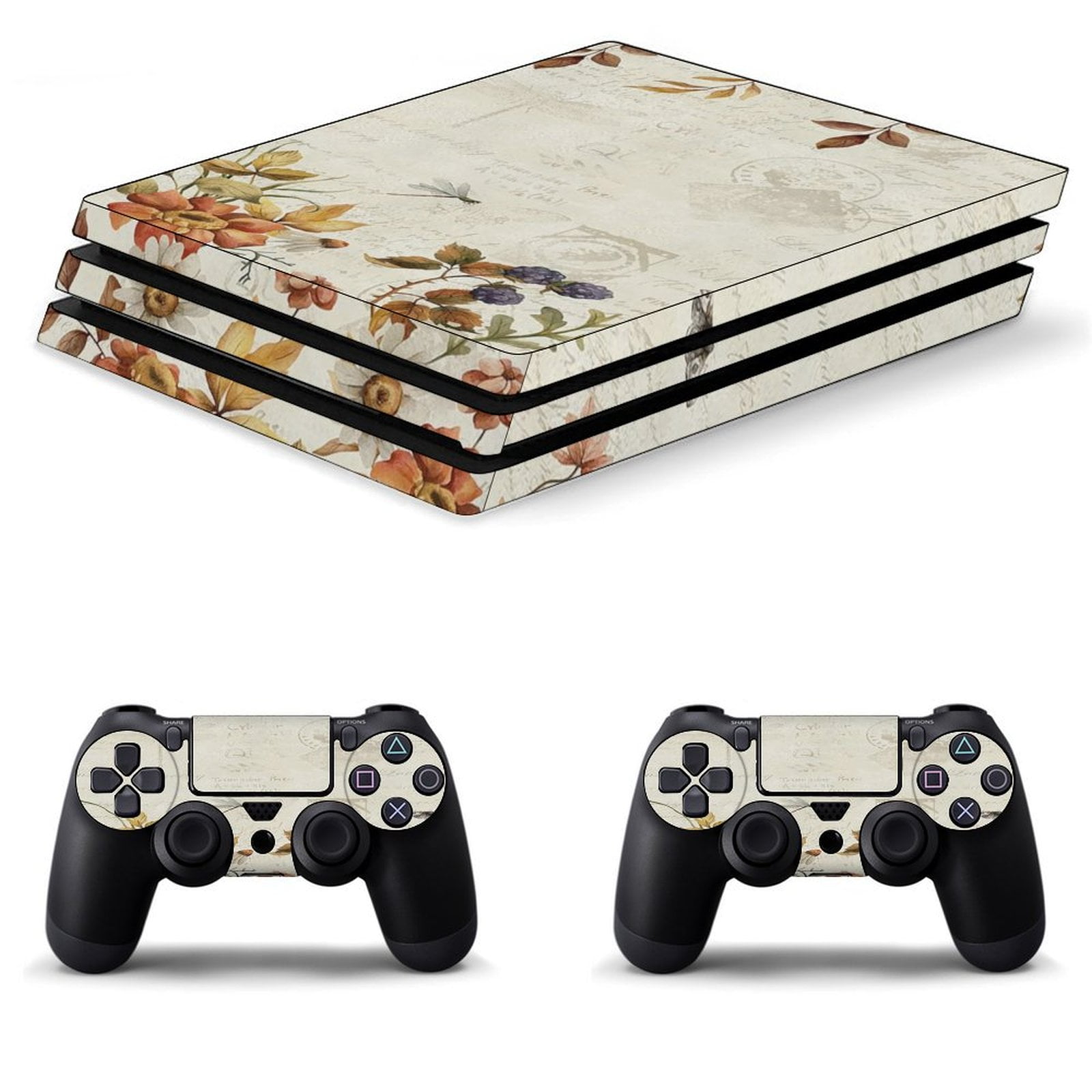 Fall Flowers Leaves Butterfly Dragonfly Oil Painting PS4/PS4 Pro/PS4 ...