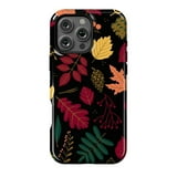 Fall Foliage Autumn Leaves Design iPhone Case 17 16 15 14 13 12 11 Pro ...
