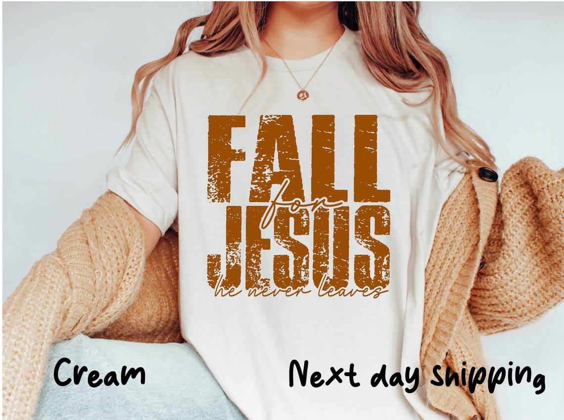 Fall For Jesus Shirt, Fall Shirt, Thanksgiving Shirt, Thanksgiving ...