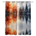 Fall Forest Blackout Curtains for Bedroom/Living Room, Thermal ...