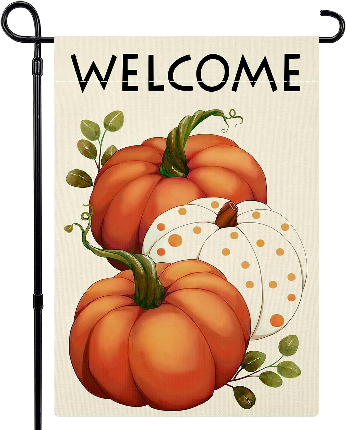 Toland Home Garden Pilgrim's Delight Fall Thanksgiving Flag Double ...