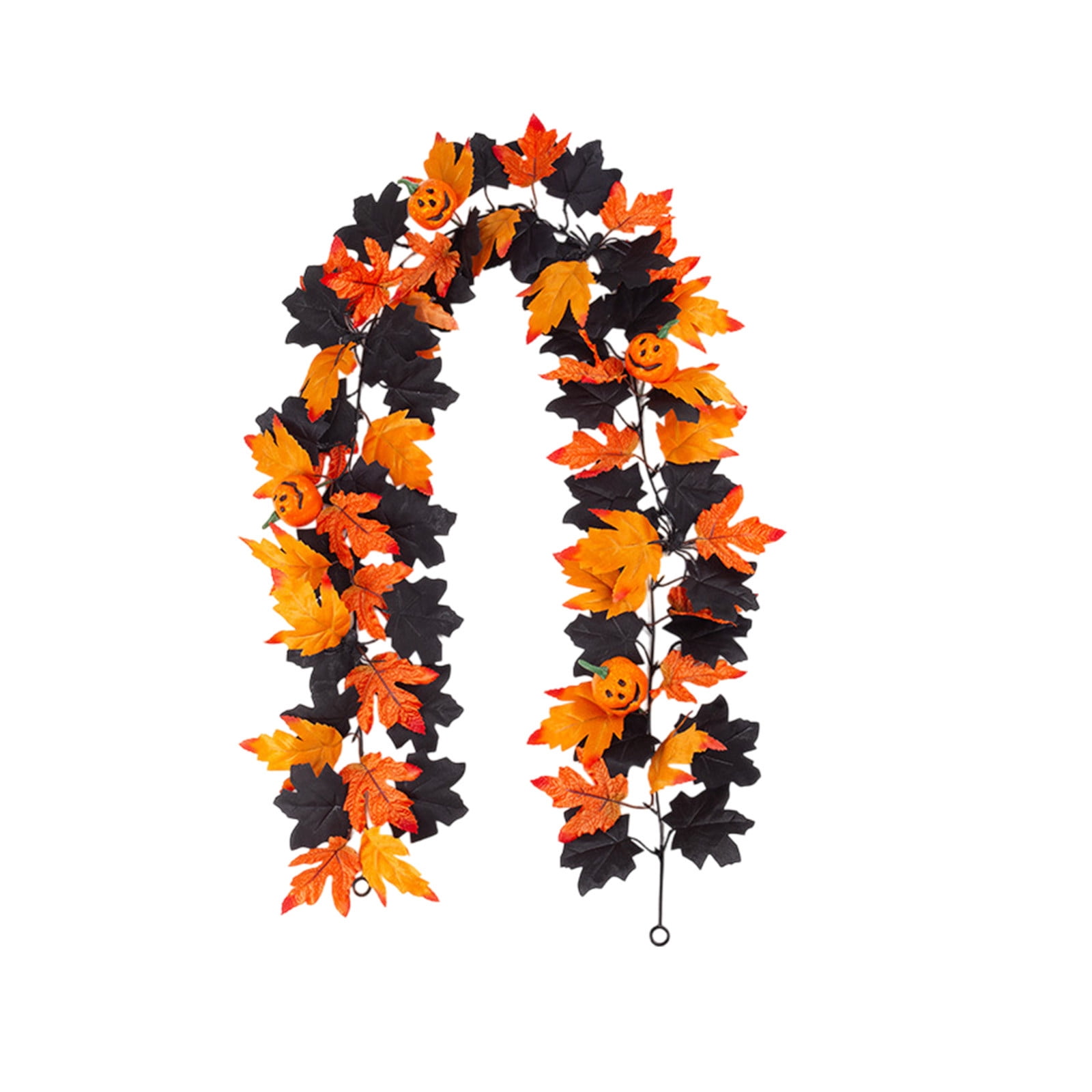 Fall Garland Maple Leaf Garlands 5.754 Ft Maple Leaves Garland Hanging ...