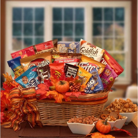 Gift Basket 91672 A Fall Snack Attack Gift Basket - Walmart.com