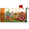 Fall Gnome Mailbox Covers Magnetic Standard Size Welcome Mail Box Cover ...