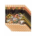 Fall Gnomes Cloth Napkins Set of 8 Reusable Dinner Napkins ...