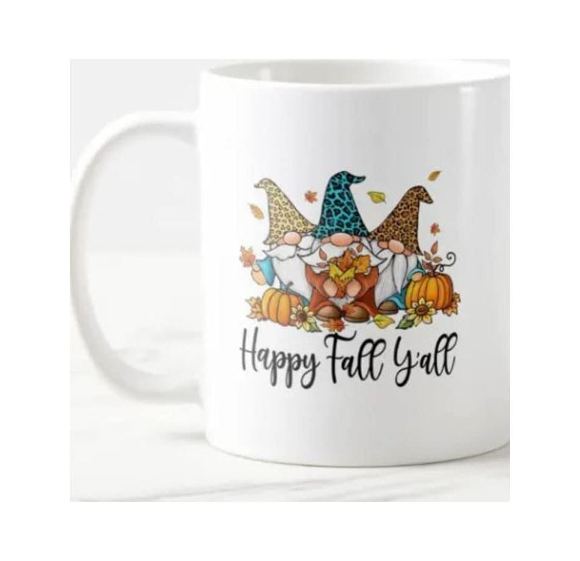 Fall Gnomes Coffee Mug, Gift for Coffee Lover, Happy Fall Yall Gnome ...