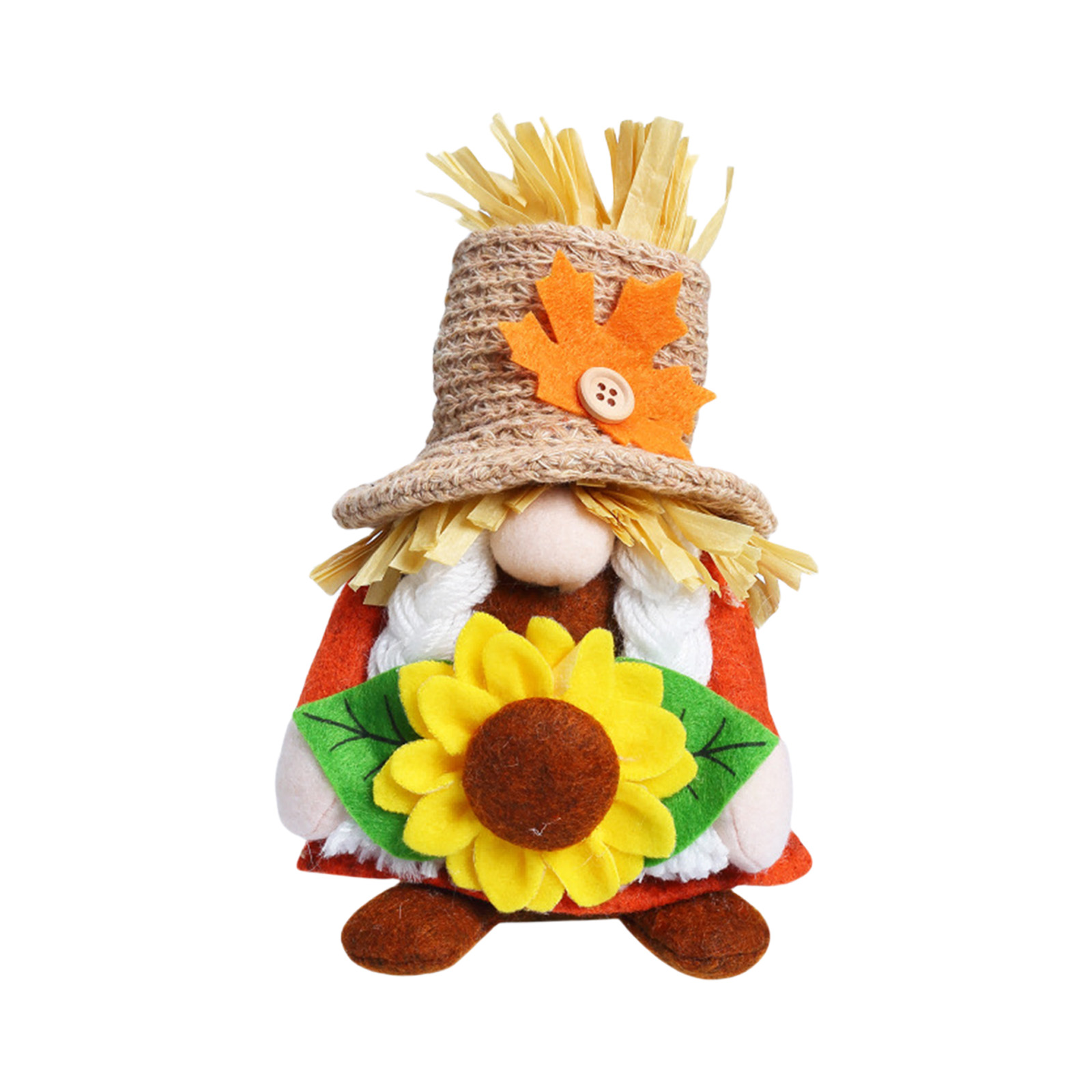 Fall Gnomes Plush Autumn Decorations Harvest Handmade Elves Dwarf ...