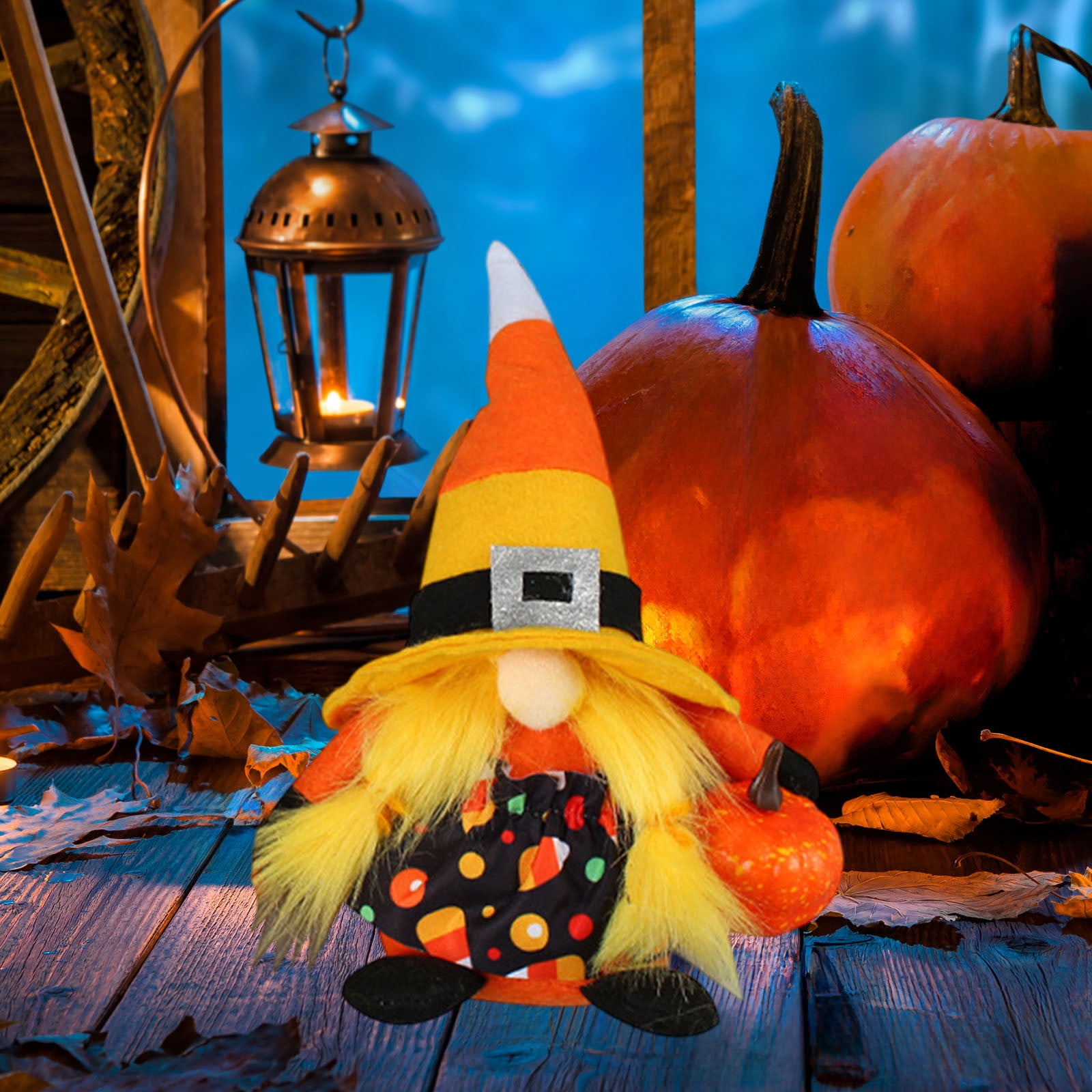 Fall Gnomes Plush Decor, Thanksgiving Buffalo Plaid Gnome Plush Tomte ...