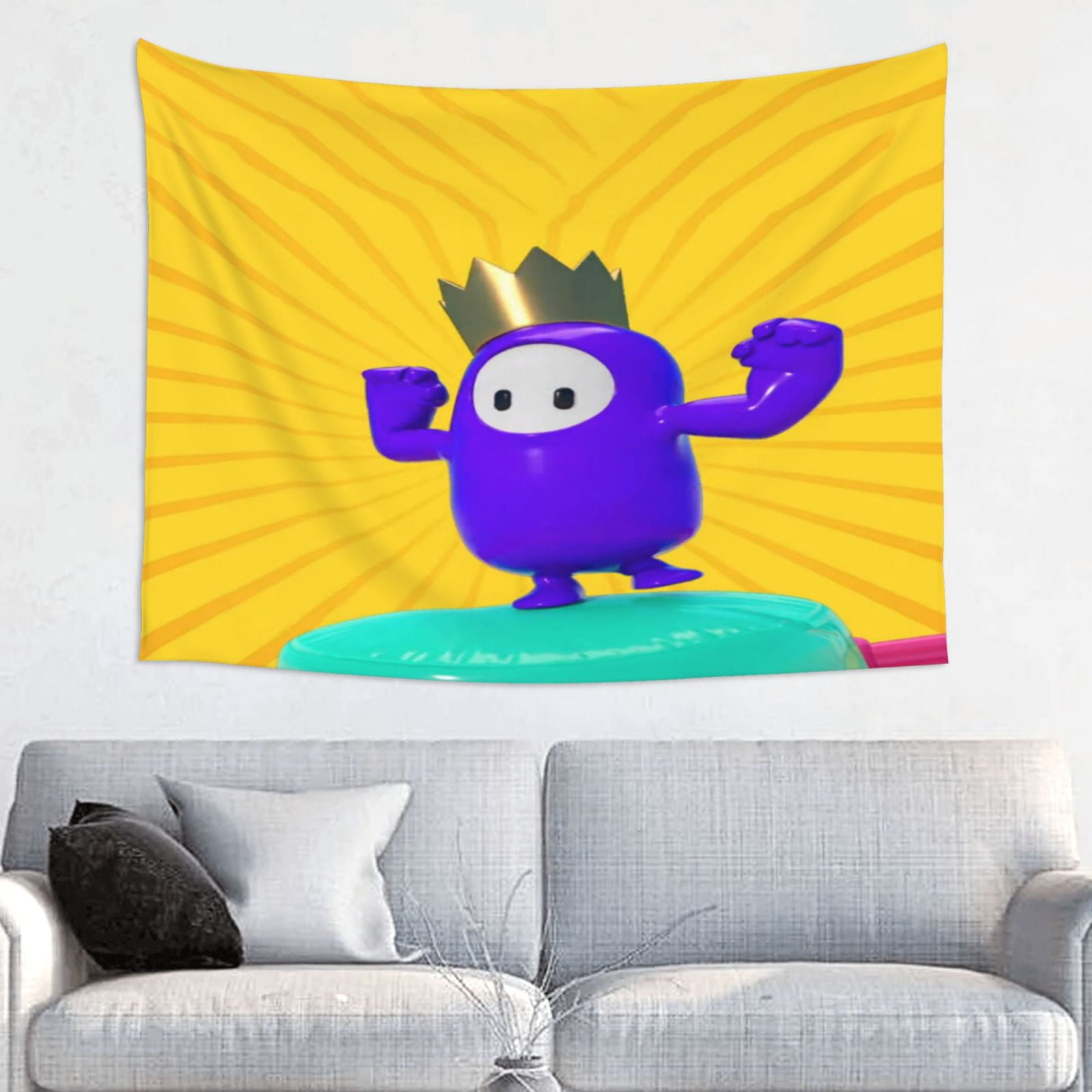 Fall Guy Tapestry Kawaii Tapestry Room Decor Aesthetic Cute Room Decor ...