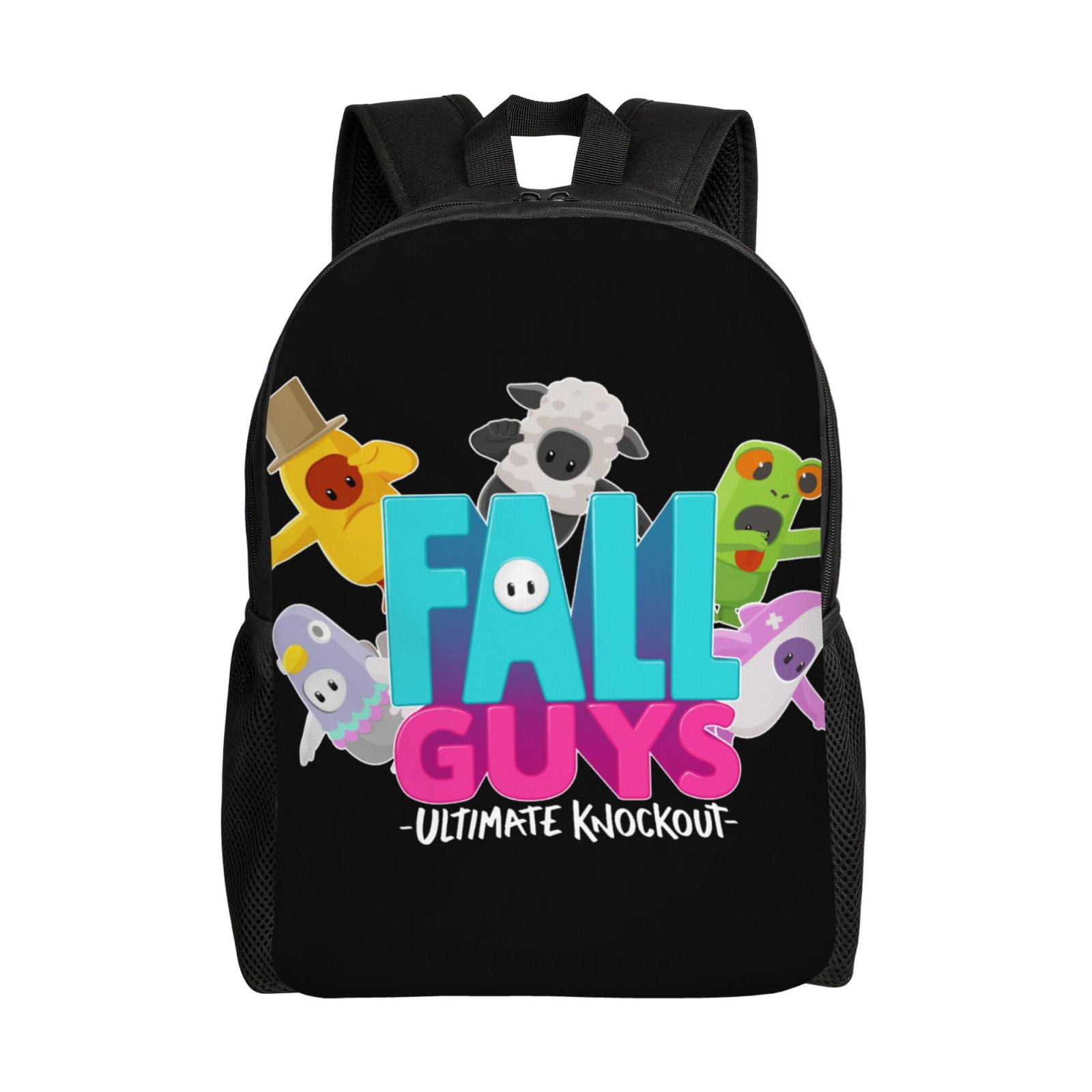 Fall Guys Backpack, 3D Printed Cartoon Laptop Bag Bookbag, Lightweight ...