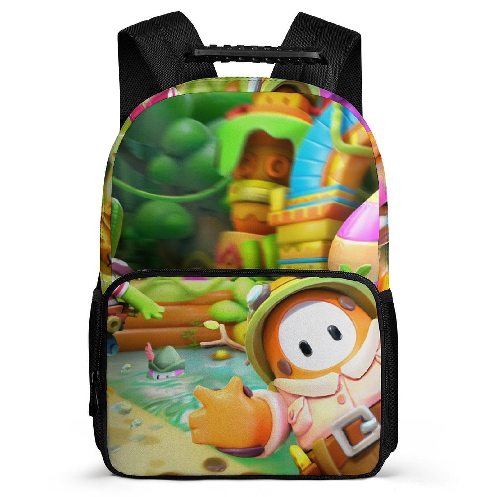 Fall Guys Backpacks Bookbag Casual Daypack Backpacks for Travel Camping ...