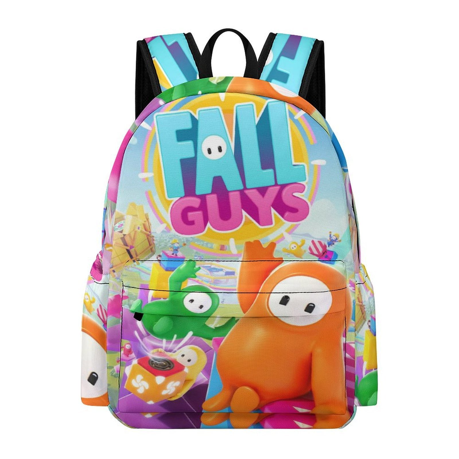 Fall Guys Backpacks Bookbag Casual Daypack Backpacks for Travel Camping ...