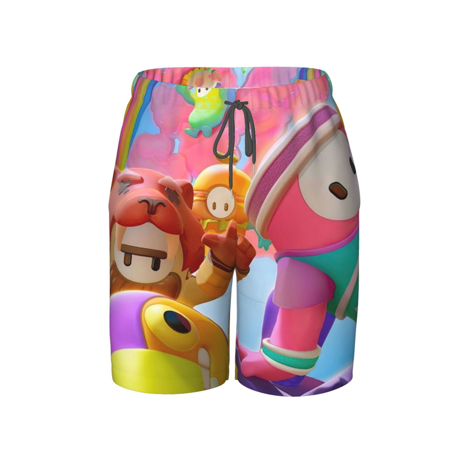 Fall Guys Boys Board Shorts, Beach Swimwear, Swim Shorts Trunks ...