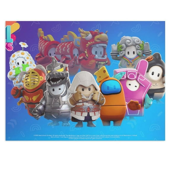 Fall Guys Canvas Wall Art Painting Artwork Picutures Wall Decor for ...