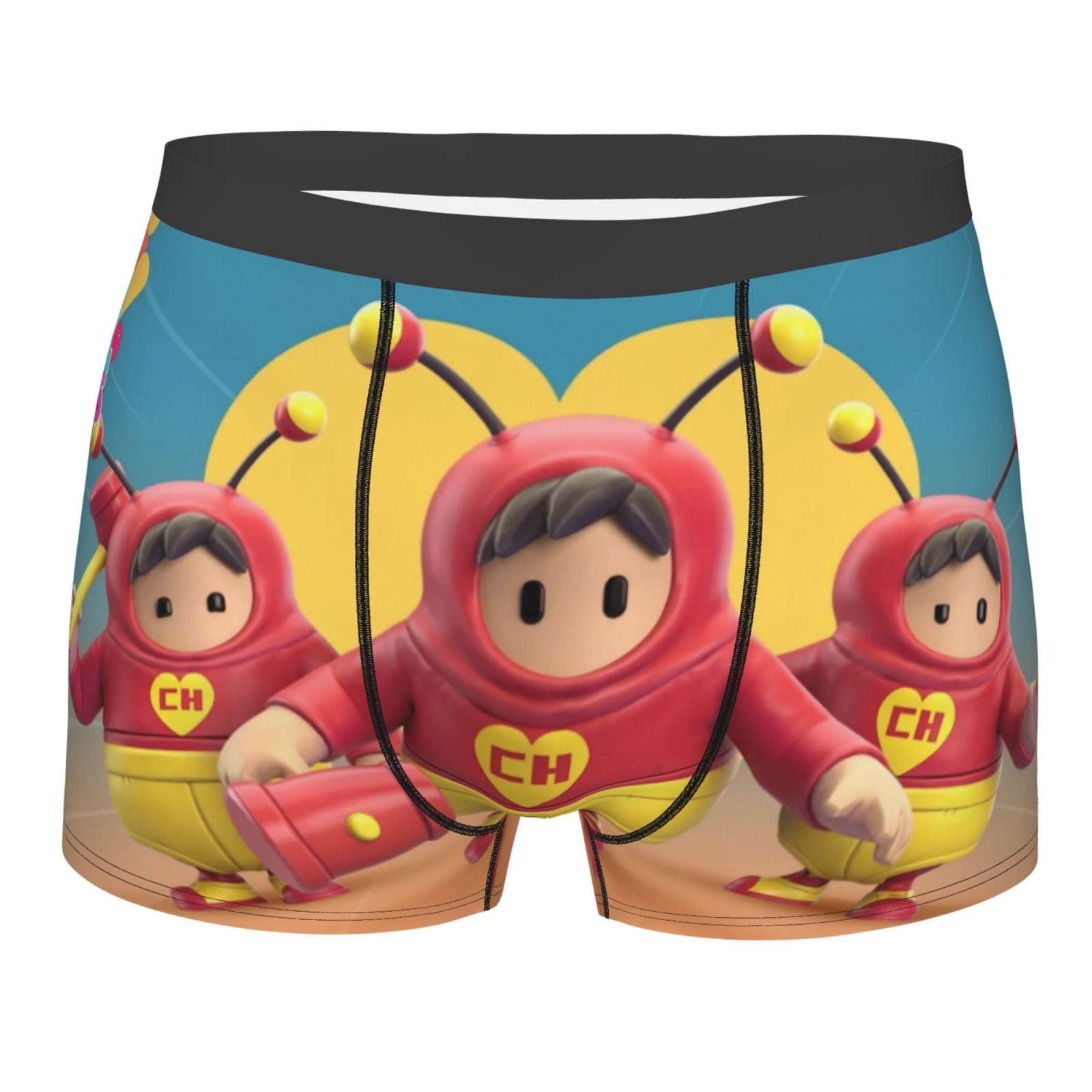 Fall Guys D Men'S Comfort Breathable Boxer Briefs, Mens Underwear Soft ...