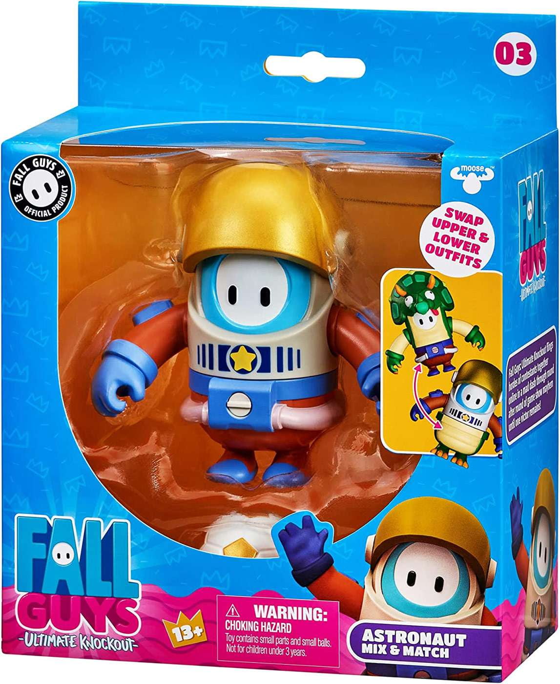 Fall Guys Mix & Match Astronaut Action Figure - Walmart.com