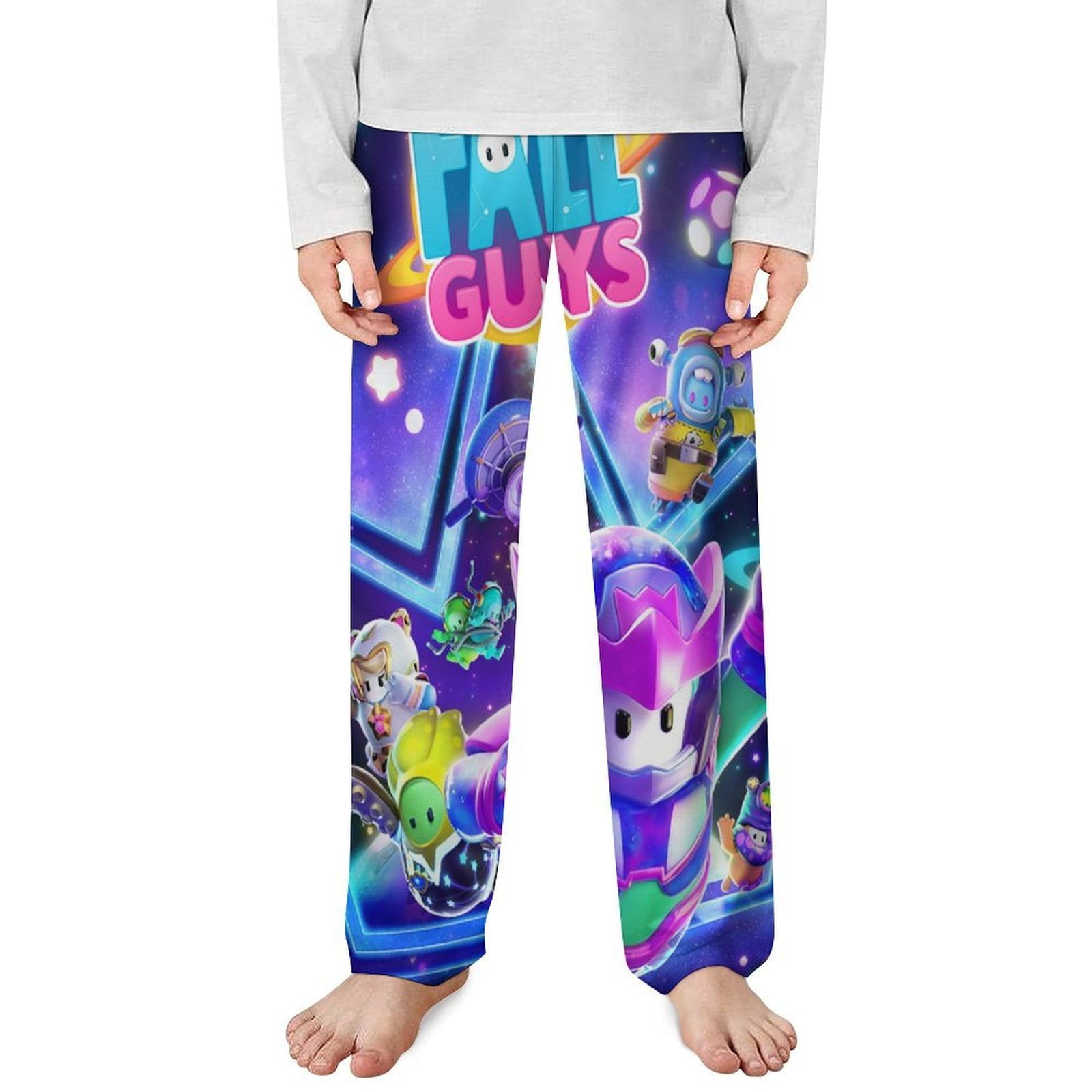 Fall Guys Pajama Pants Sleep Pants Soft Elastic Waist PJ Bottoms Lounge ...