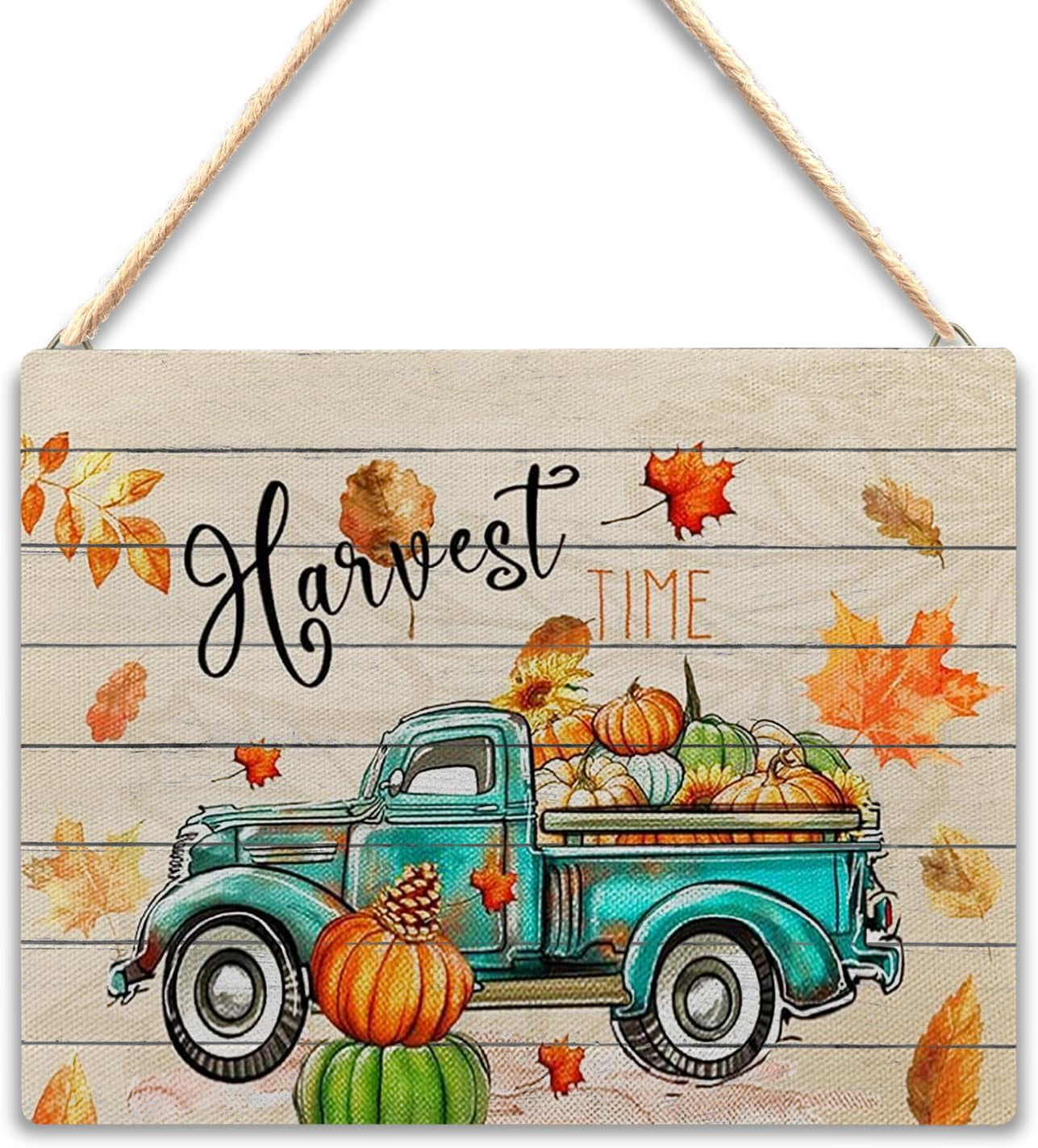 Fall Hanger Door signs, Orange Fall Signs, fall porch sign, Fall is ...
