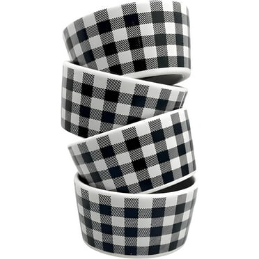 Beautiful 4-Piece Stoneware Ramekin Set, Porcini Taupe by Drew ...