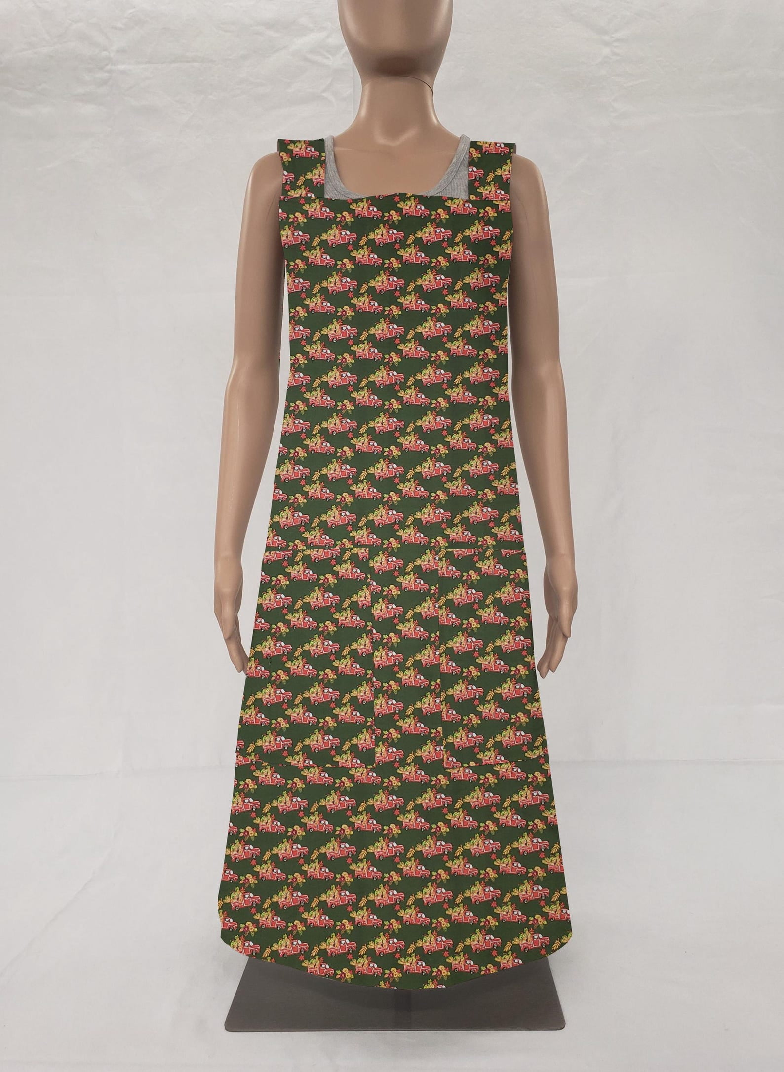 Fall Harvest Cross Back Apron by Penny's Needful Things (Vintage Truck ...